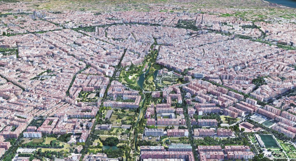 El Plan Verde de València aspira a conseguir 11,70 m2 de zonas verdes ...
