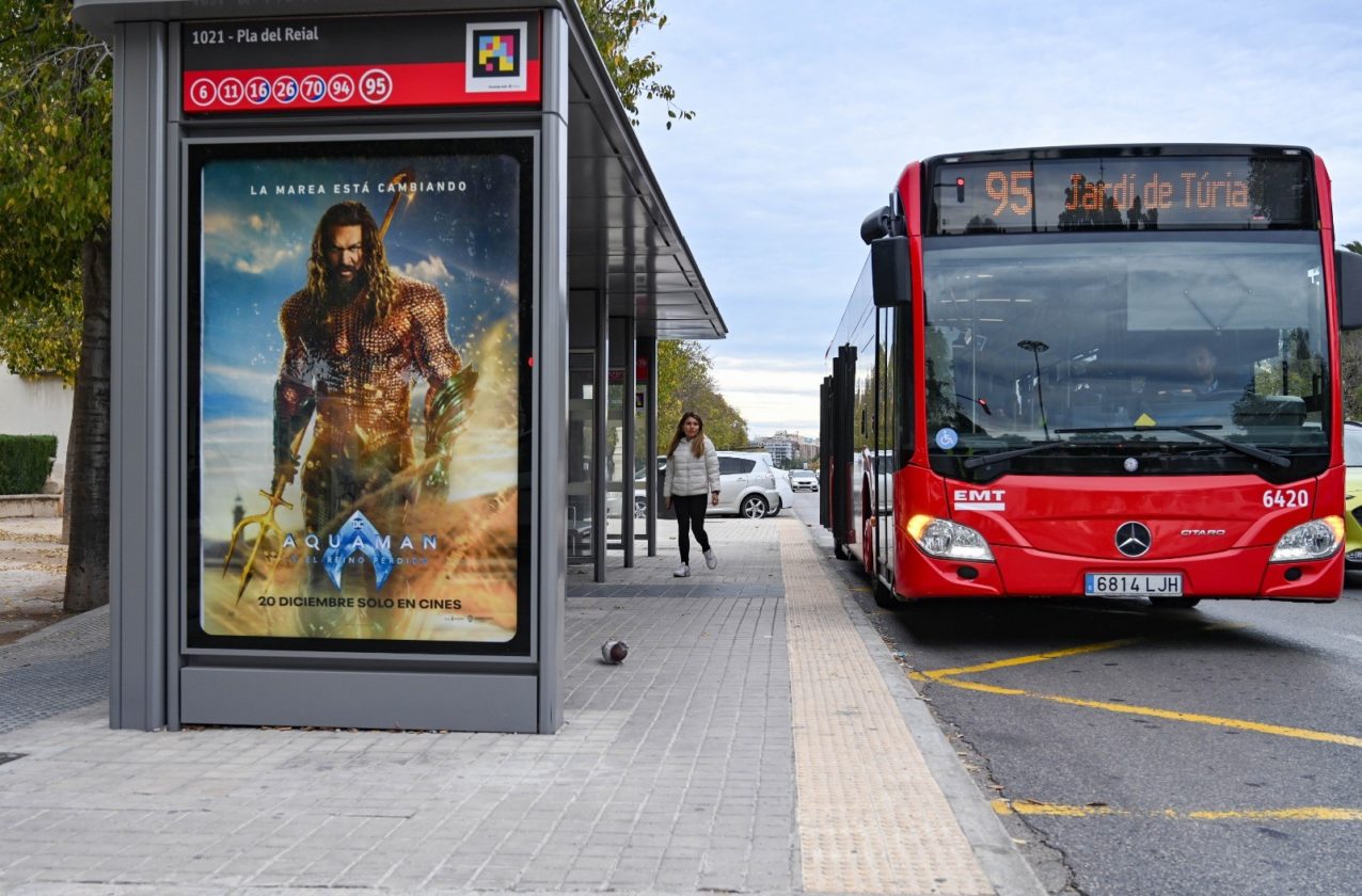 Autobuses articulados EMT Valencia: mayor capacidad y eficiencia