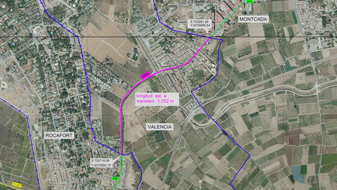 València asume la titularidad del tramo urbano del Camino de Moncada y ...